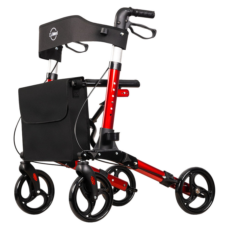 Euro Mobility Wheelie Walker – 4 Wheelie Rollator Walker