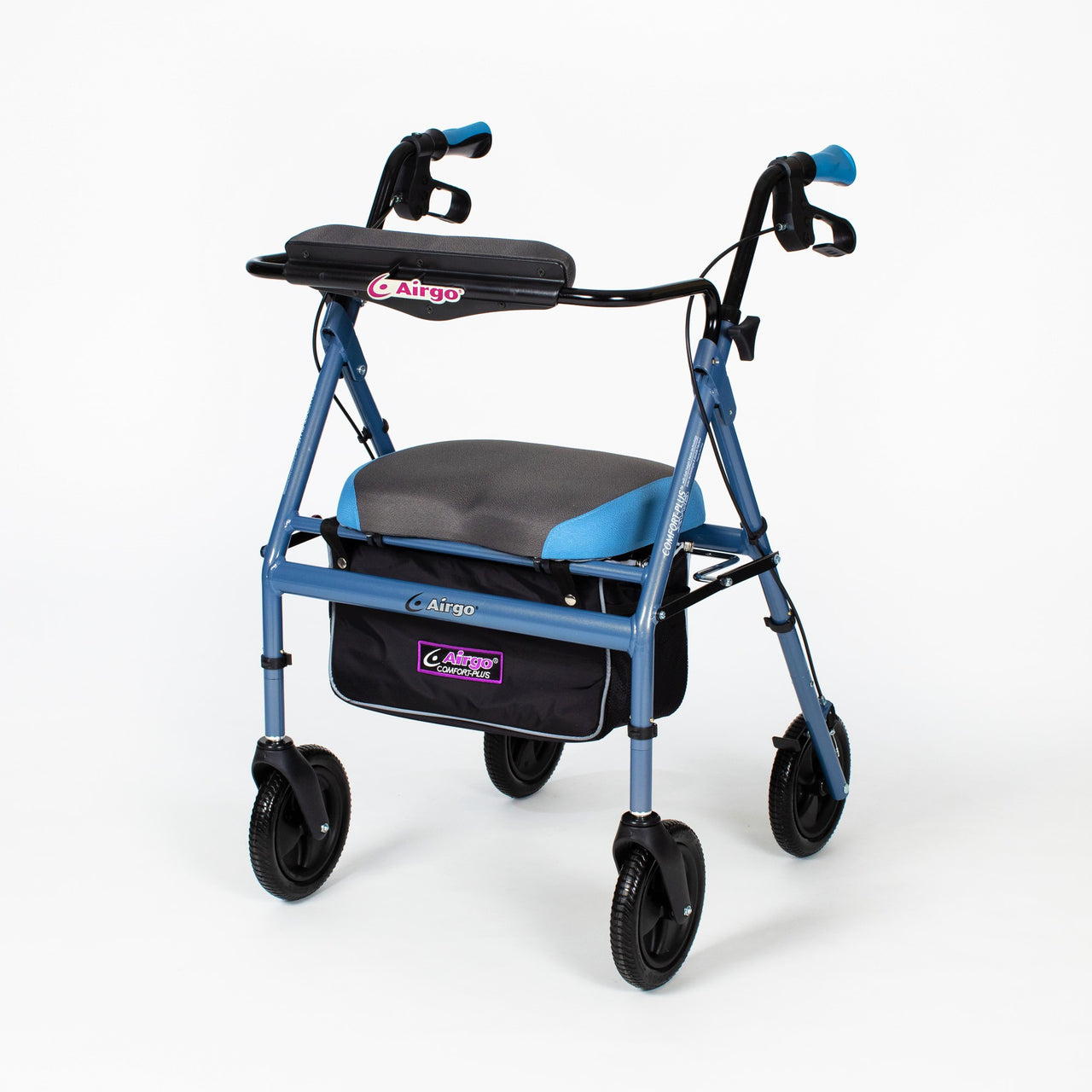 Comfort Plus Airgo Rollator (BARIATRIC) XWD Mobility Wheelie Walker ...