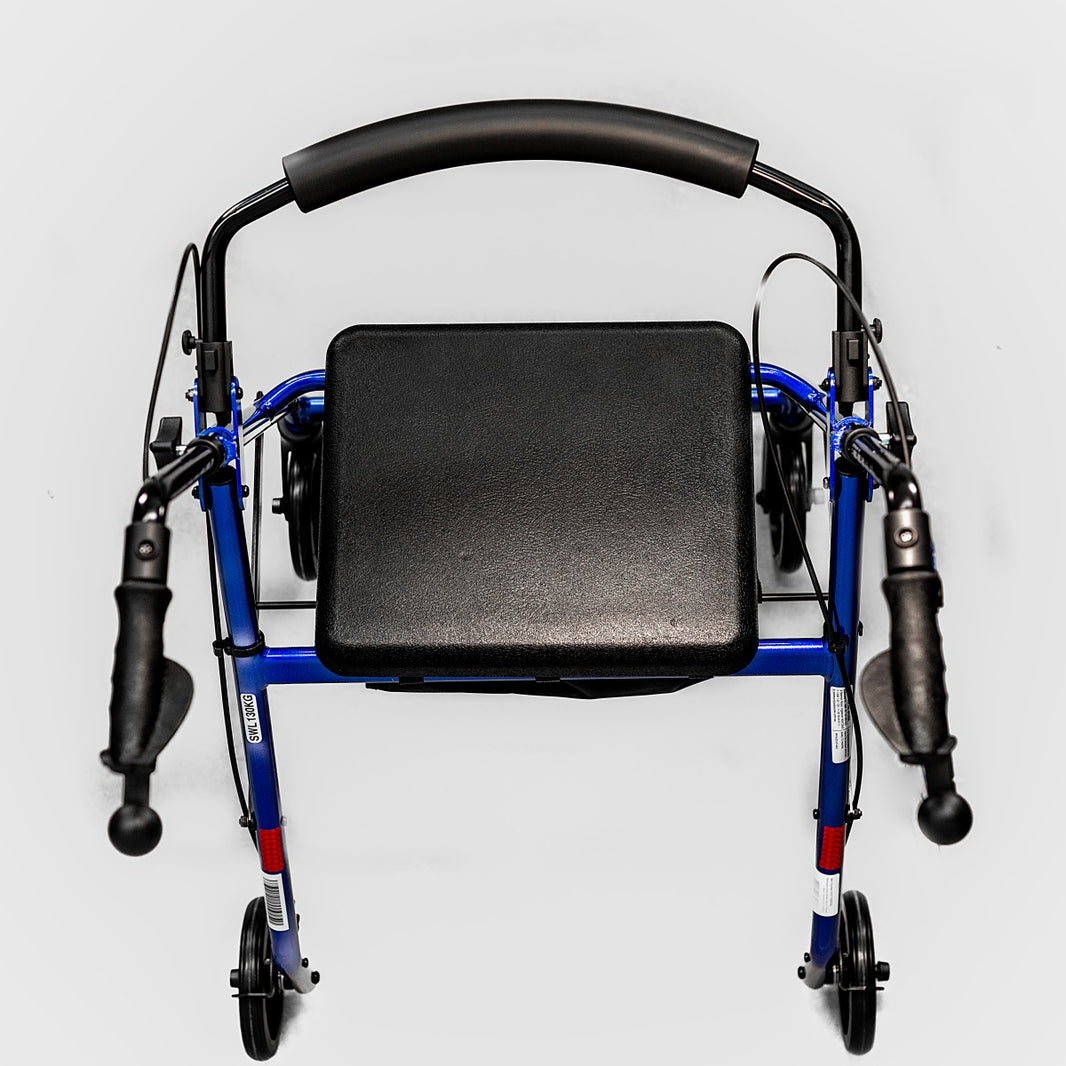 Aspire Classic 6" Seat Mobility Wheelie Walker Rollator – Rapid medical