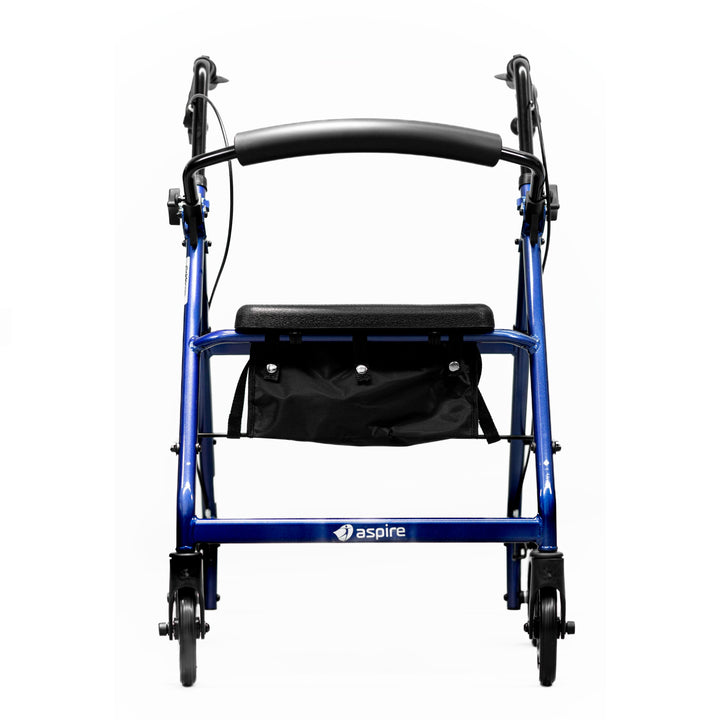 Aspire Classic 6" Seat Mobility Wheelie Walker Rollator – Rapid medical